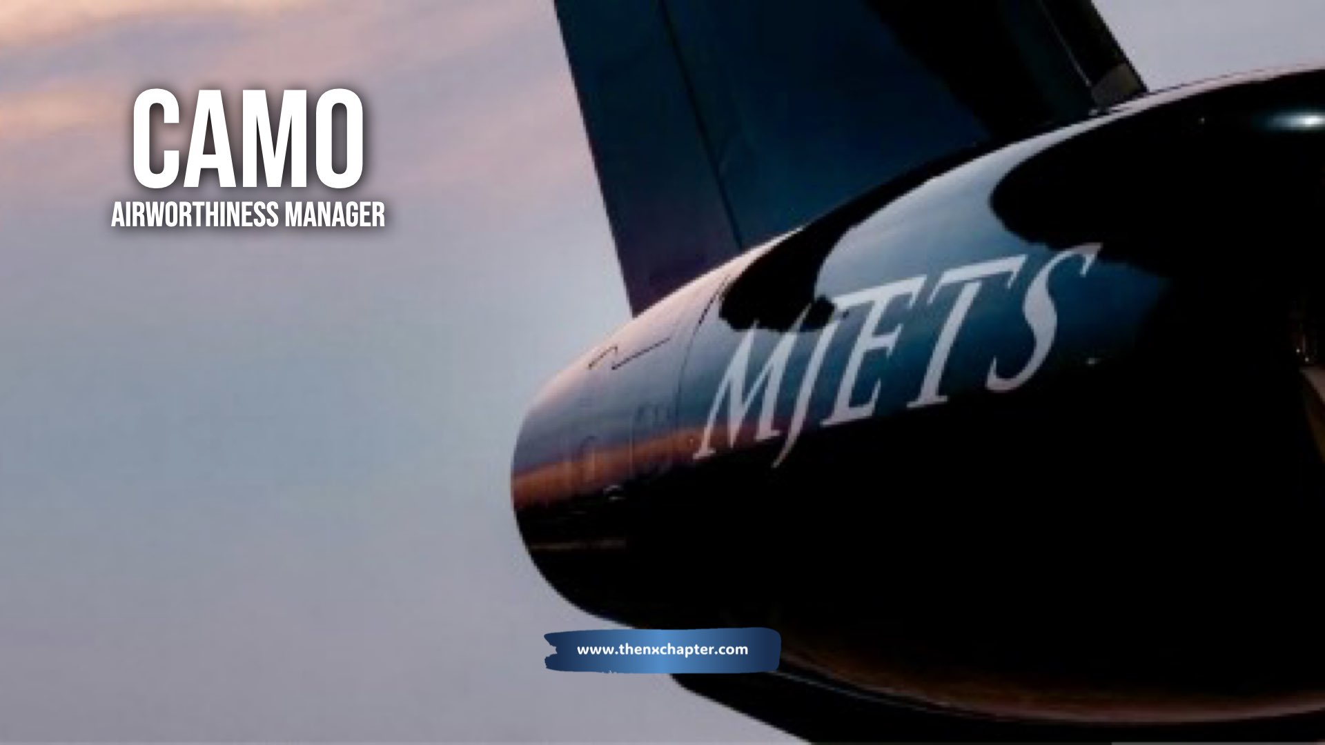 MJETS รับสมัคร CAMO/Airworthiness Manager ที่ดอนเมือง | The NX Chapter
