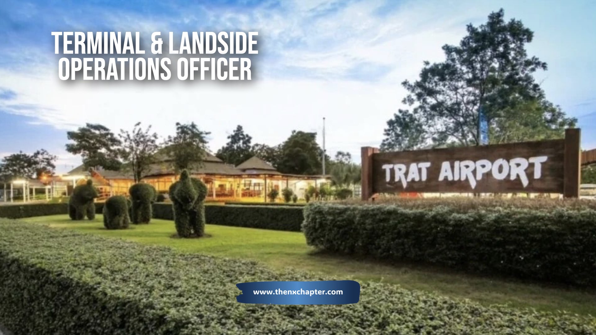 Bangkok Airways รับสมัคร Terminal and Landside Operations Officer ที่ ...