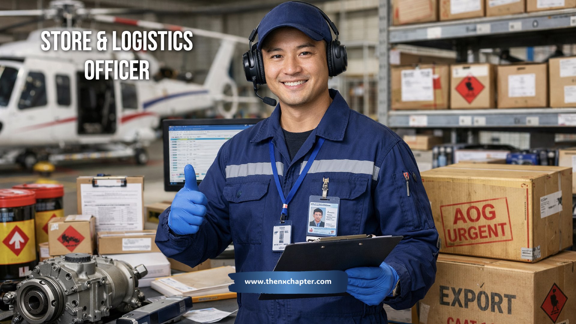 Bangkok Helicopter Services รับสมัคร Store & Logistics Officer ที่โรง ...