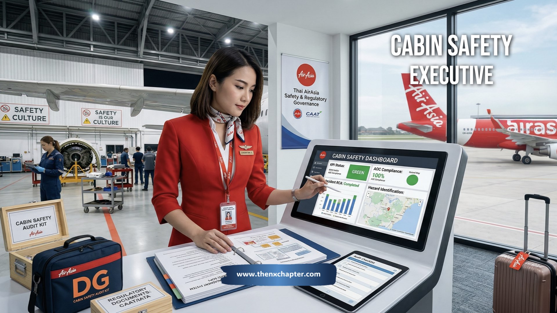 Thai AirAsia รับสมัคร Cabin Safety Executive ที่ดอนเมือง | The NX Chapter