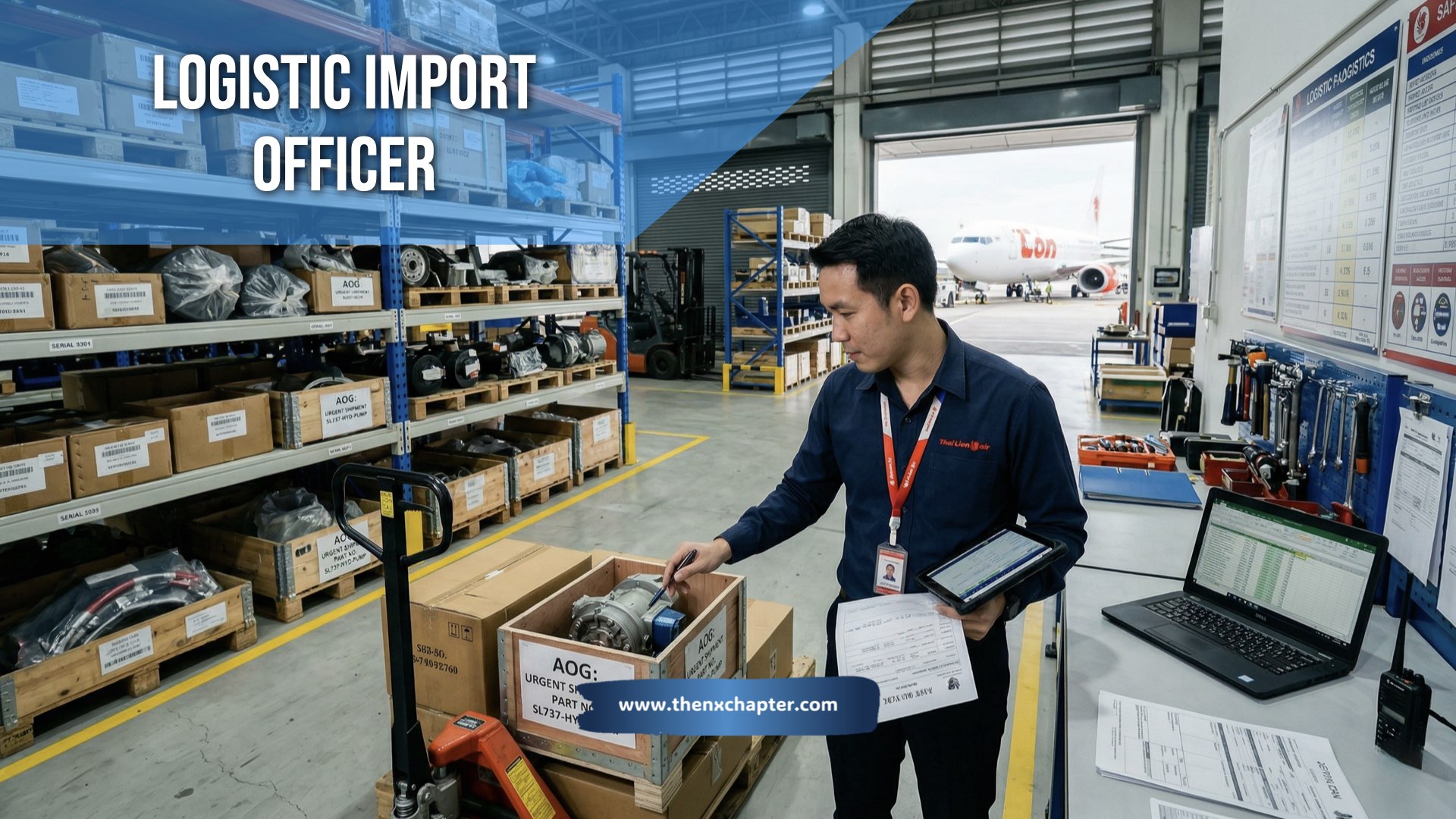 Thai Lion Air รับสมัคร Logistics Import Officer ขอ TOEIC 450+ | The NX ...