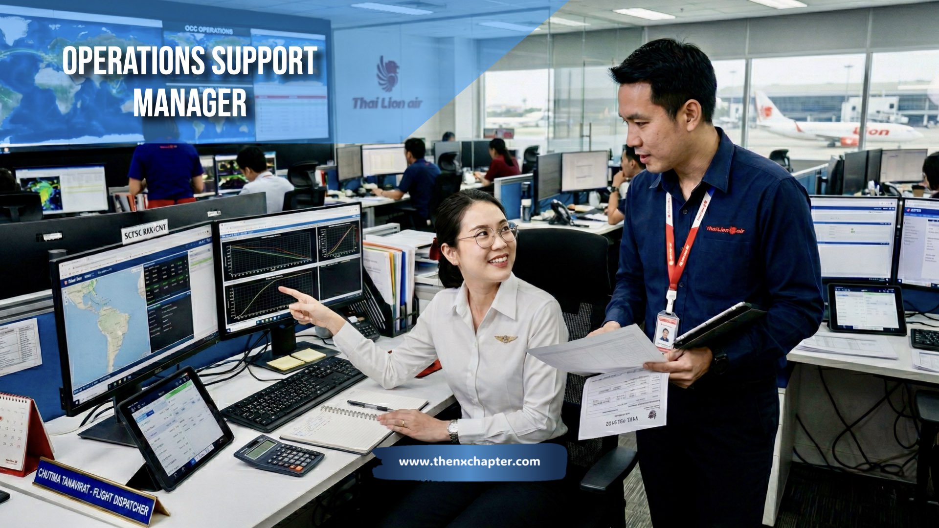 Thai Lion Air รับสมัคร Operations Support Manager | The NX Chapter