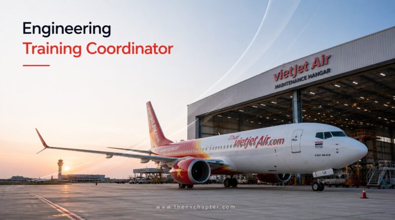 Thai Vietjet รับสมัคร Engineering Training Coordinator ที่สุวรรณภูมิ ...